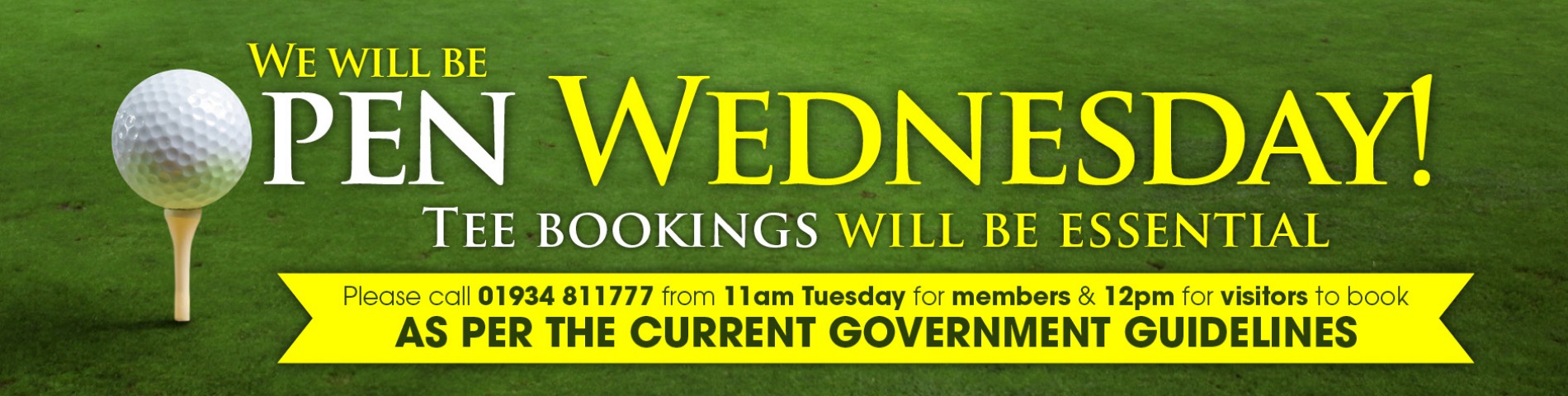 Our Pricing - Bleadon Hill Golf Course